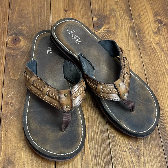 Clarks | Shoes | Clarks Womens Size 9 Fenner Nerice Brown Leather ...